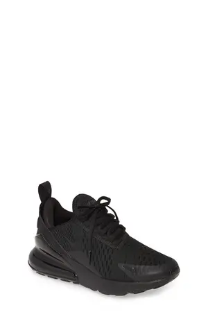 Nike Air Max 270 Bg Sneaker In Black/black