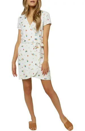 O'Neill Amber Print Wrap Dress