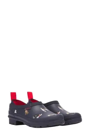 Joules Pop On Waterproof Rain Boot Clog