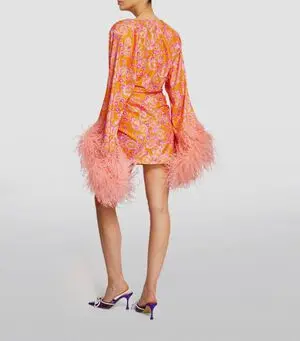 strapless open back dress Buy Nami Robe in Pink White Online main image 0