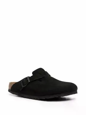 BIRKENSTOCK Boston Mules - Black