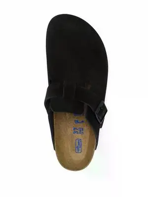BIRKENSTOCK Boston Mules - Black