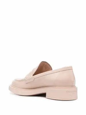 GIANVITO ROSSI Harris Loafers - Neutrals