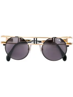 Cazal Round Sunglasses - Metallic