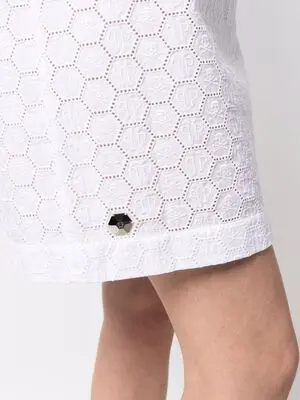 Philipp Plein Sangallo Lace Mini Dress