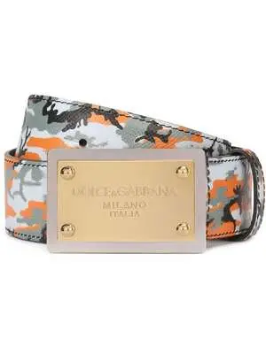 Dolce & Gabbana Camouflage Belt