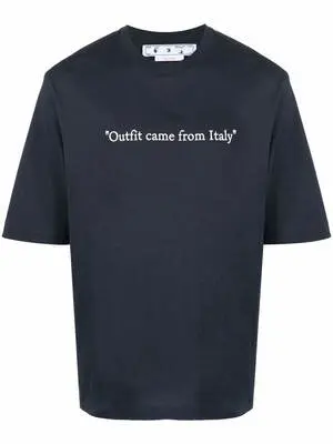Off-White Logo-print Cotton T-shirt