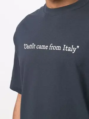 Off-White Logo-print Cotton T-shirt