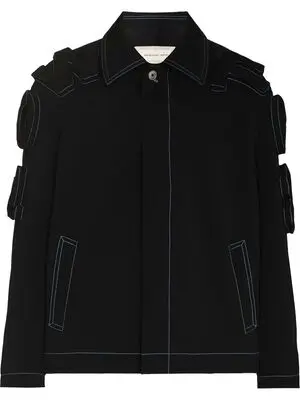 Feng Chen Wang 3d Logo Jacket In Black - 87% Off | Editorialist