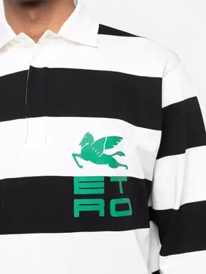 Etro Striped Polo Shirt
