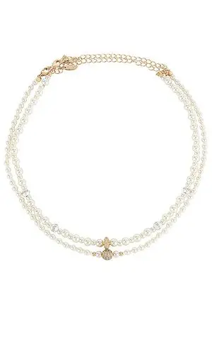 Ettika Pearl Beaded Layered Necklace Set - Gold