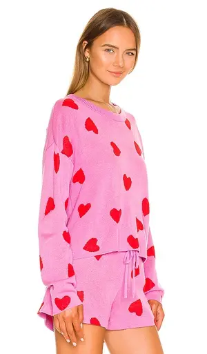 Beach Riot Beach Sweater - Valentine Heart