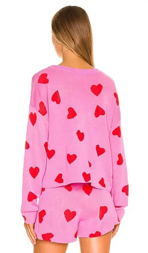 Beach Riot Beach Sweater - Valentine Heart