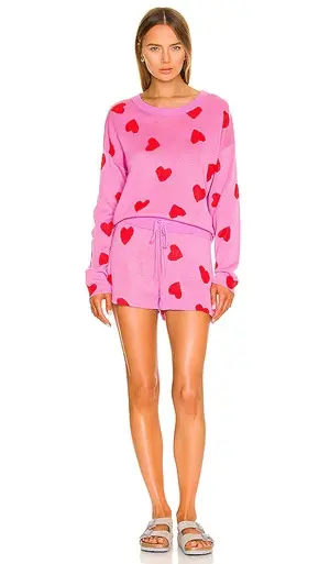 Beach Riot Beach Sweater - Valentine Heart