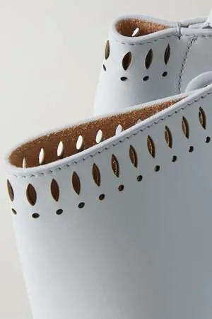 Alaïa Angèle 20 Xs Laser-cut Leather Tote