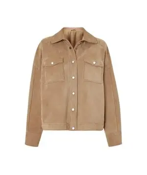 Utility Suede Jackets for Women
