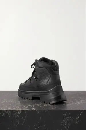 Canada Goose Journey Textured-leather Ankle Boots