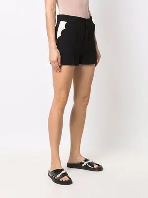 Red Valentino Scalloped Pocket Shorts