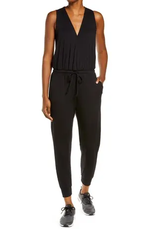 Beyond Yoga Easy Gather Midi Jumpsuit