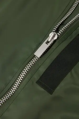 Sacai Shell Bomber Jacket - Green