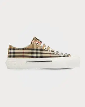Burberry Jack Low-Top Sneakers - Archive Beige