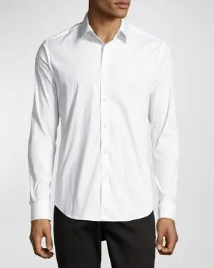 Theory Men & Apos;s Sylvain Tailored-fit Sport Shirt Skyline