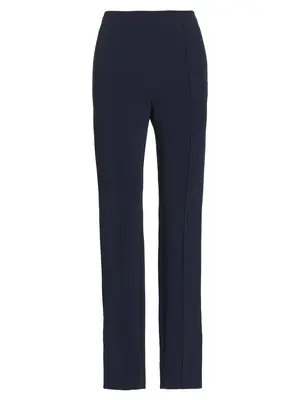 Cinq À Sept Women's Brianne Pintuck Crepe Pants - Black Navy