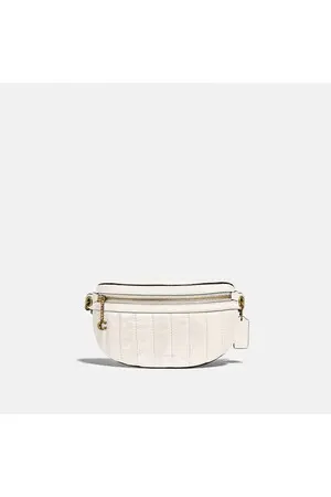 COACH Chain Belt Bag With Quilting