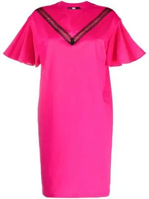 Karl Lagerfeld Trimmed Day Dresses