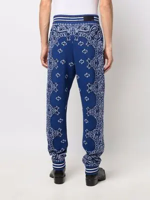 Amiri Bandana-print Track Trousers - Blue