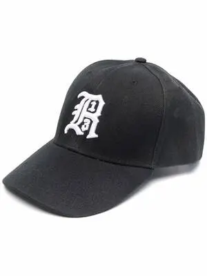R13 Embroidered Logo Cap - Black