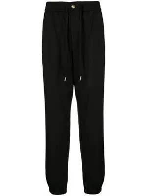 Versace Logo-patch Drawstring Track Pants