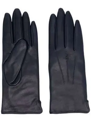 ASPINAL OF LONDON Leather Gloves - Blue