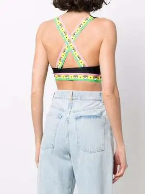 CHIARA FERRAGNI Logomania Crop Top