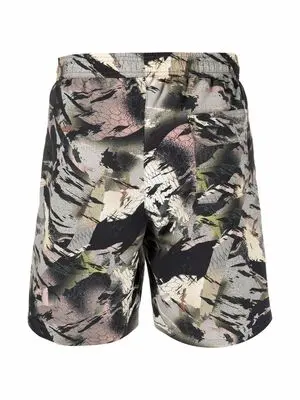 Heron Preston Abstract-print Swim Shorts