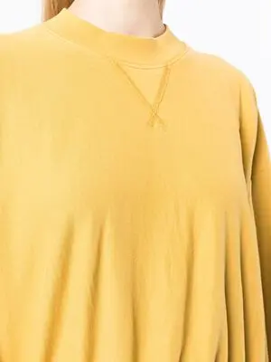 Bassike Cut-out Organic Cotton Sweatshirt