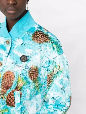 Philipp Plein Pineapple Skies Bomber Jacket