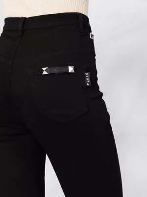 Philipp Plein Super High Waist Jeggings - Black