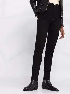 Philipp Plein Super High Waist Jeggings - Black
