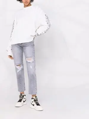 Philipp Plein Sequin Skull Pullover