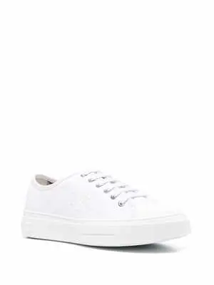 FERRAGAMO Lace-up Low-top Sneakers - White