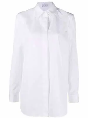 FERRAGAMO Long-sleeve Cotton Shirt