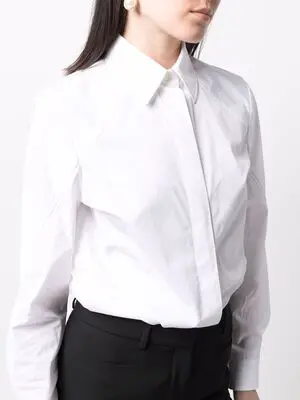 FERRAGAMO Long-sleeve Cotton Shirt