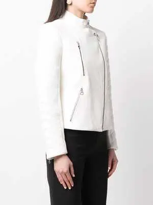 FERRAGAMO Biker Leather Jacket