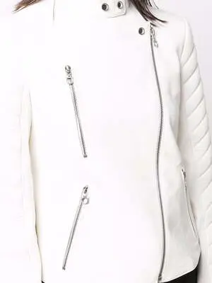 FERRAGAMO Biker Leather Jacket