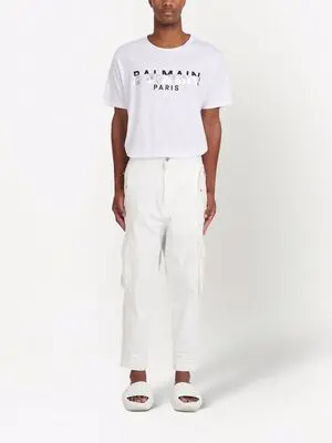 Balmain Tapered Leg Cargo Trousers