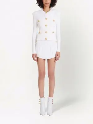 Balmain Fine-knit Button-down Cardigan
