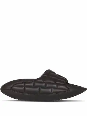 Balmain Quilted Leather Sandals