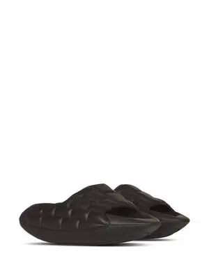Balmain Quilted Leather Sandals