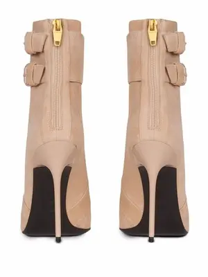 Balmain Uria Lace-up Ankle Boots